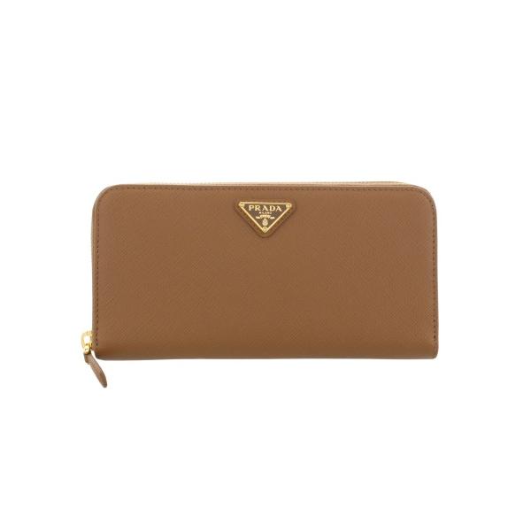 プラダ（PRADA）の【トライアングルロゴ サフィアーノ】長財布が、入荷しました。プラダ 長財布 レディース トライアングルロゴ サフィアーノ ブラウン PRADA 1ML506 QHH F03BH CARAMEL 0プラダを象徴するトライ...