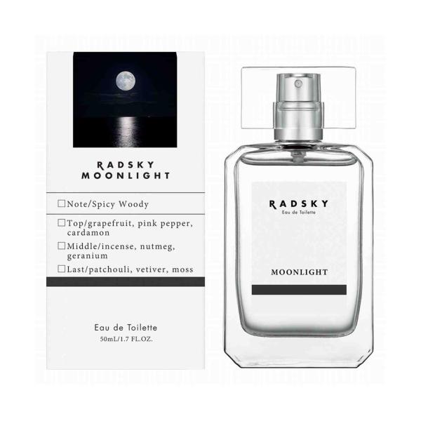 ラッドスカイ（RADSKY）の香水が、入荷しました。ラッドスカイ RADSKY ムーンライト ET 50ML 香水 オードトワレ メンズ ラッドスカイ RADSKY ムーンライト オードトワレ 50MLは、真っ暗な夜空に唯一無二の存在感を放...