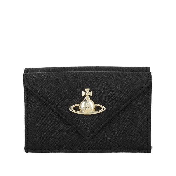 ヴィヴィアンウエストウッド（Vivienne Westwood）の三つ折り財布が、入荷しました。ヴィヴィアンウエストウッド 三つ折り財布 レディース ブラック Vivienne Westwood 5115002EW L001N N402 B...