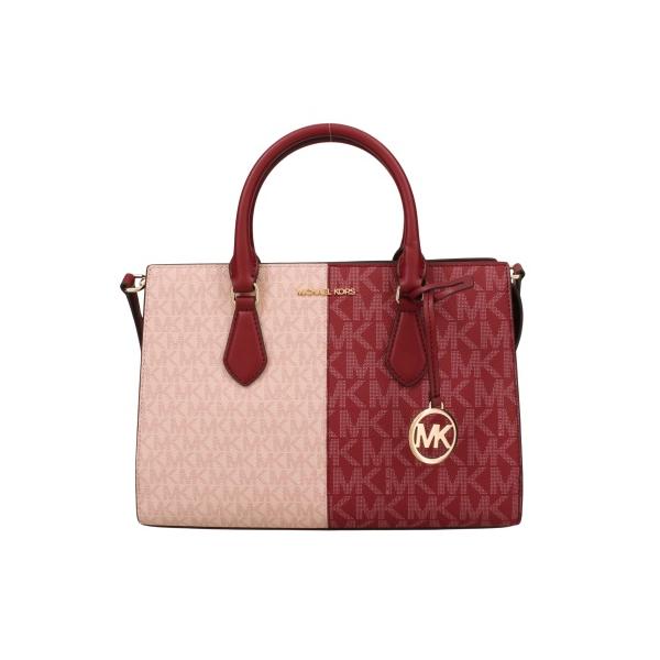 マイケルコース（MICHAEL KORS）の【シーラ ミディアム ツートン メタリック シグネチャー ロゴ サッチェル】ハンドバッグが、入荷しました。マイケルコース ハンドバッグ レディース シーラ ミディアム ツートン メタリック シグネ...