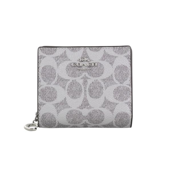 コーチ アウトレット（COACH OUTLET）の【スナップ ウォレット・シグネチャー キャンバス】二つ折り財布が、入荷しました。コーチ アウトレット 二つ折り財布 レディース スナップ ウォレット・シグネチャー キャンバス COACH O...