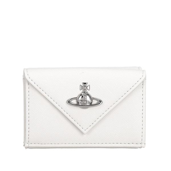ヴィヴィアンウエストウッド（Vivienne Westwood）の三つ折り財布が、入荷しました。<br /><br />ヴィヴィアンウエストウッド 三つ折り財布 レディース ホワイト Vivienne Westwoo...