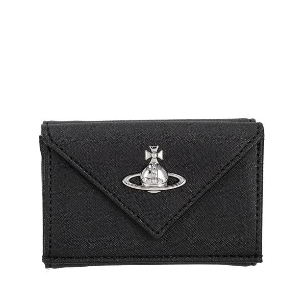 ヴィヴィアンウエストウッド（Vivienne Westwood）の三つ折り財布が、入荷しました。<br /><br />ヴィヴィアンウエストウッド 三つ折り財布 レディース ブラック Vivienne Westwoo...