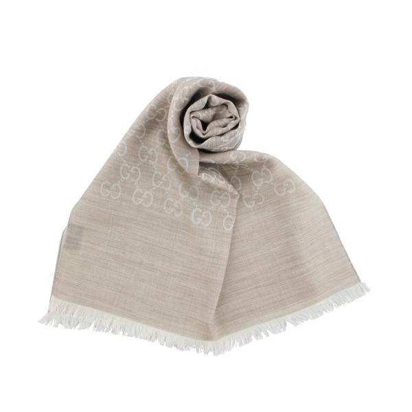 グッチ（GUCCI）のストール マフラーが、入荷しました。<br /><br />グッチ ストール マフラー レディース ベージュ GUCCI 165904 3G646 9500<br /><br ...
