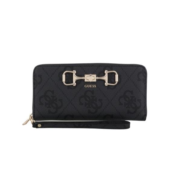 ゲス（GUESS）の長財布が、入荷しました。ゲス 長財布 レディース ブラック GUESS OS9924146 COAL LOGOGUESSのアイコニックなロゴを全面に配した、スタイリッシュで収納力抜群の長財布です。落ち着いたダークトーンは...