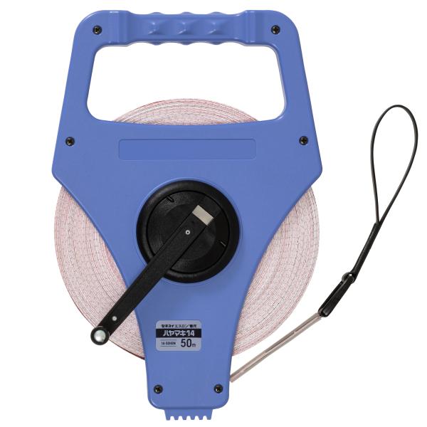 3倍速でスピーディーに巻き取り！セキスイの人気シリーズ「ハヤマキ14」がモデルチェンジ。作業効率を追求した遊星ギア搭載で、ハンドル1回転でテープを3回転分巻き取れるスピード仕様。現場でのストレスを軽減します。特長 ・3倍速巻き取り遊星ギア搭...