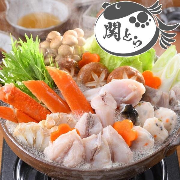 【ふぐと蟹の紅白ちり鍋セット】■内容量■ふぐちり360g（シロサバフグ切り身160g、とらふぐアラ200g）、ゆでずわいがにカット100g×2、塩ポン酢100ml、ふくポン酢10g×3、もみじおろし10g×3                ...