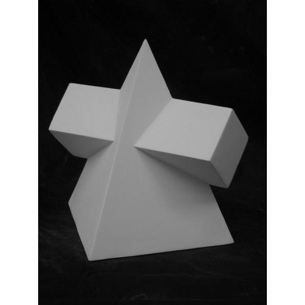 Ｈ．１８．５×Ｗ．１８ｃｍ　底一辺１４ｃｍ