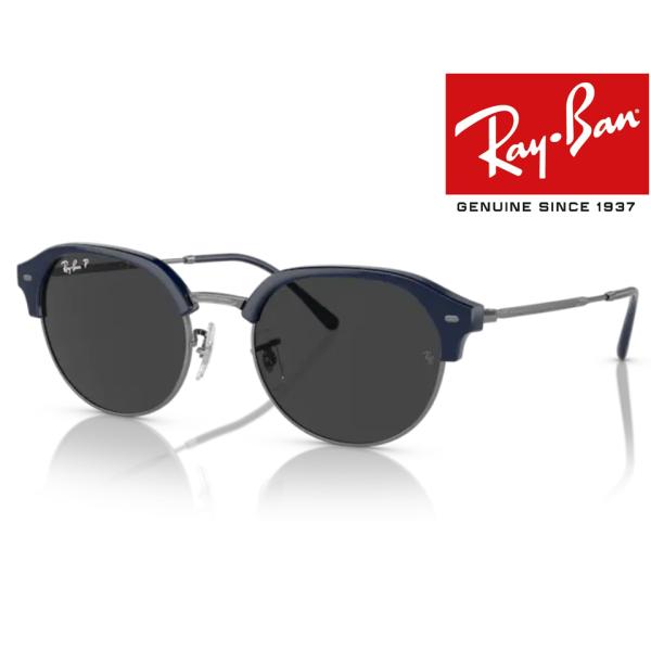 国内正規代理店ルックスオティカジャパン保証書付き(２年)レイバン専用ケース付きレイバン専用メガネ拭き付きフレーム素材: プラスチック樹脂レンズ素材:クリスタルフレーム色: ガンメタルオンブルーテンプル色:ガンメタルレンズ色:ブラック　偏光レ...