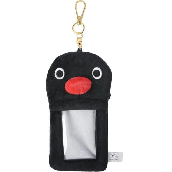 ピングーが可愛らしく、さらさらとしたさわり心地も気持ちよいカードホルダーですよ☆彡推しの写真やカードを入れ、お気に入りのバッグに付けて一緒にお出かけしたら気分も上がりますね♪サイズ：約W9×H17×D2cm収納可能サイズ：約9.5x7(cm...