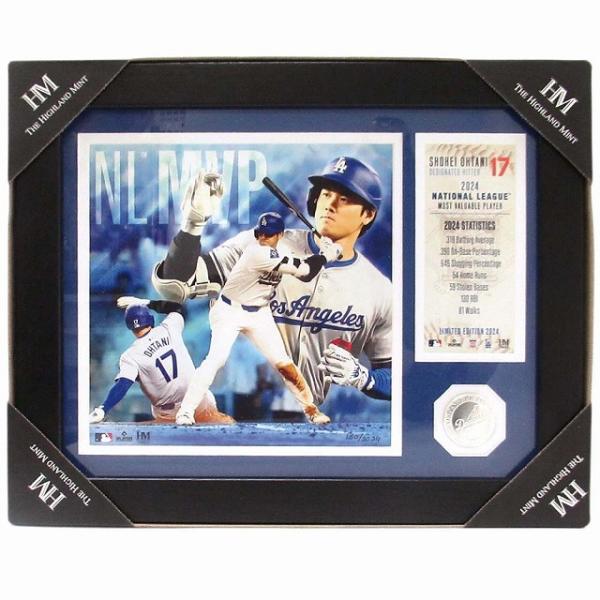 【カラー】ロイヤルブルー【素材】木製フレーム ブロンズコイン アート&amp;マット：ペーパー【サイズ】 木製フレーム：（約）縦30cm×横38cm銀メッキチームコイン：直径39mm【仕様】世界限定2024個シリアルナンバー入りMLB公式ラ...