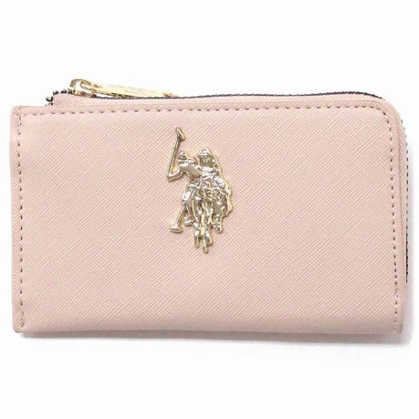 【カラー】ブラッシュ【素材】ポリエステル【サイズ】（約）縦 8cm×横 13.5cm×マチ1.5cm    重さ75g【スペック】[開閉方法] ファスナー開閉式[内側] オープンポケット×1、キーチェーン[外側] カードケース×4【担当者か...