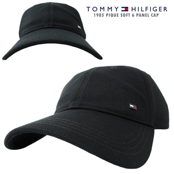 キーワード:サイズ調節可能 スポーティ ストリート アジャスター キャンプキャップ◆TOMMY HILFIGER/トミー・ヒルフィガーのソフトピケ6パネルキャップ。「1985 PIQUE SOFT 6 PANEL CAP」シグネチャーカラー...