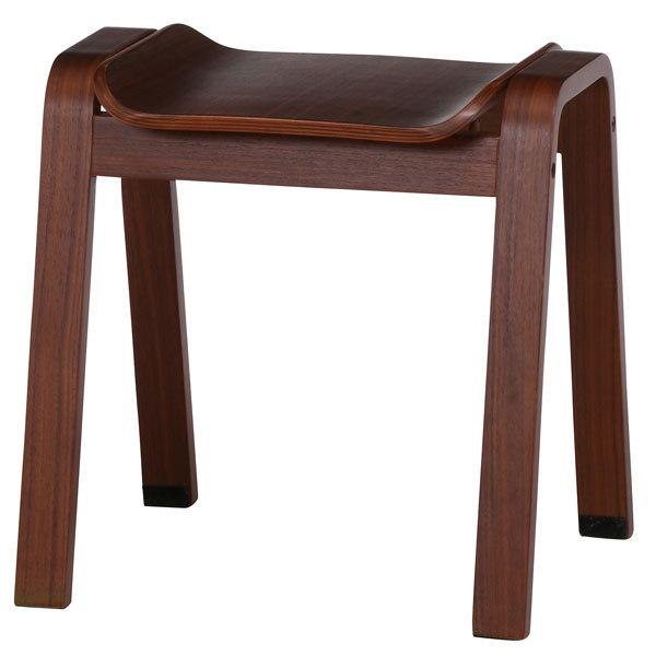 全体：幅440 × 奥行400 × 高さ450耐荷重(座面)：80kg座面サイズ：340x305mm塗装：ラッカー塗装材質：構造部材（座面）：天然木化粧繊維板（ウォルナット）構造部材（脚部）：積層材表面加工：ラッカー塗装曲木スツール ハイ ...