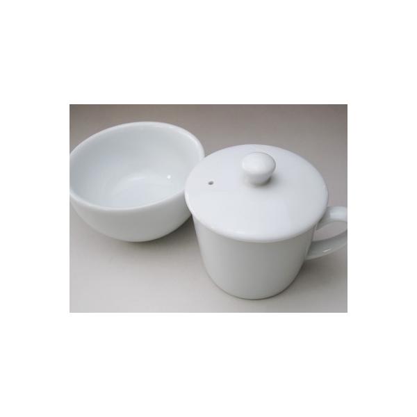 紅茶のテイステンィグ（鑑定）をするための蓋付きマグカップと、お茶を入れる茶わんのセットです。マグカップ部分にはギザギザがついていてストレーナーの役目をします(かけやすいので取扱にはご注意ください)　カップにお湯をいれたあと時間がたったら、マ...