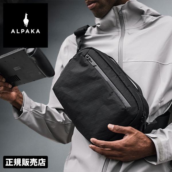 ブランド　 ｜ALPAKA / アルパカ品名　　　 ｜GO SLING　　　　　 ｜ゴー スリング品番　　　 ｜4158形状　　　 ｜スリングバッグ ボディバッグ　　　　　 ｜ショルダーバッグ外寸　　　 ｜W320×H210×D100［mm...