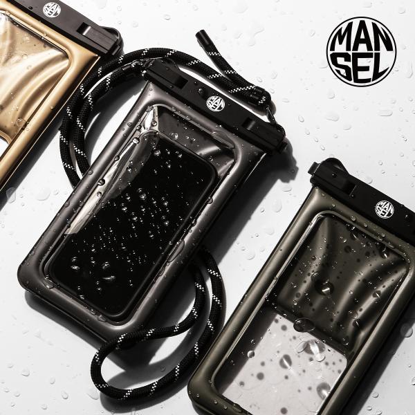 ★『すべて見る』からお買い得情報GET！ブランド　 ｜マンセル / MAN-SEL形状　　　 ｜防水ケース（IP68）外寸　　　 ｜W138×H235×D15［mm］対応サイズ ｜W90×H180×D15［mm］重量　　　 ｜55g（本体）...