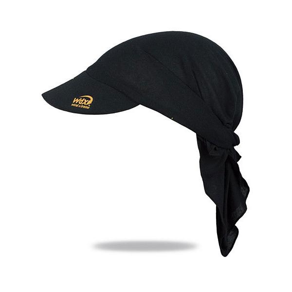 ・いろんな使い方ができるバンダナキャップ・ポリエステル100%・UVプロテクション・ツバ部分は柔らかく水を通さないネオプレーンゴム素材・小さく折りたためるので、ポケットに入れてもかさばりません・サイズ：フリー