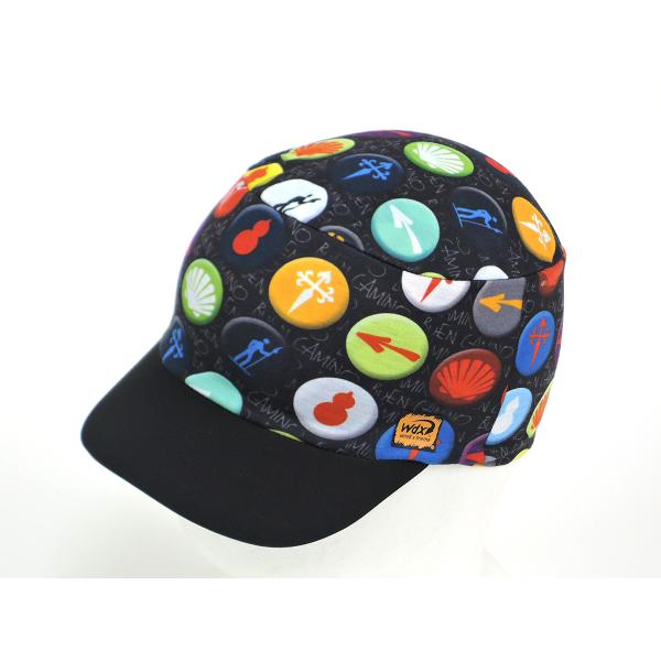 ・ポリエステル100%・UVプロテクション・ツバ部分は柔らかく水を通さないネオプレーンゴム素材・小さく折りたためるので、ポケットに入れてもかさばりません・サイズ：フリー