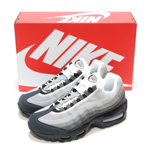 海外限定☆WMNS NIKE AIR MAX 95 BIG BUBBLE BLACK/MEDIUM OLIVE-WHITE ( ウィメンズ ナイキ エアマックス 95 ビッグバブル ブラック/ミディアムオリーブ )1995年に発売されたAI...
