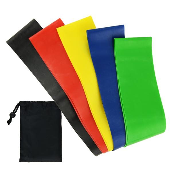 エクササイズ バンド チューブ 強度別 5本セット トレーニング ストレッチ ヨガ フィットネス ピラティス ジムインナーマッスル スクワット 収納袋※こちらは一部の情報のみ表示しております。　必ず下部の【商品説明をもっと見る】から全ての情...