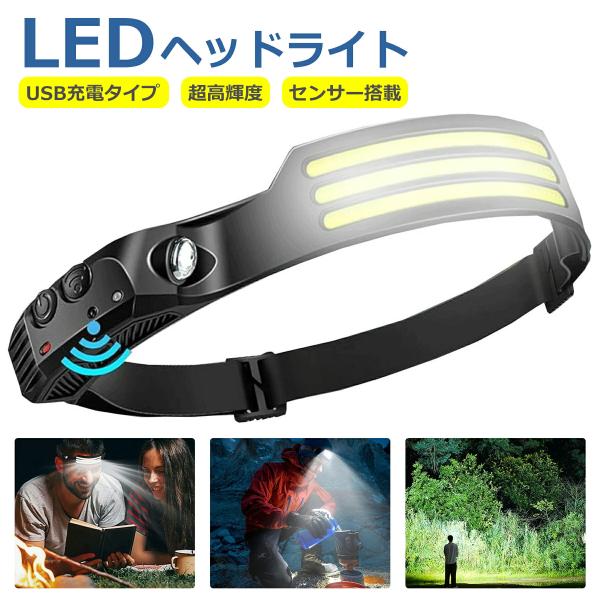 〇高輝度LED搭載 最大1000ルーメンの明るさで、足元はもちろん、 前方広範囲まで明るく照らします。 夜道やアウトドアの暗闇でも、安全確保に役立ちます。  〇5種類の点灯モード 電源ボタンを押すことでモード変更可能です。 長押しすることで...