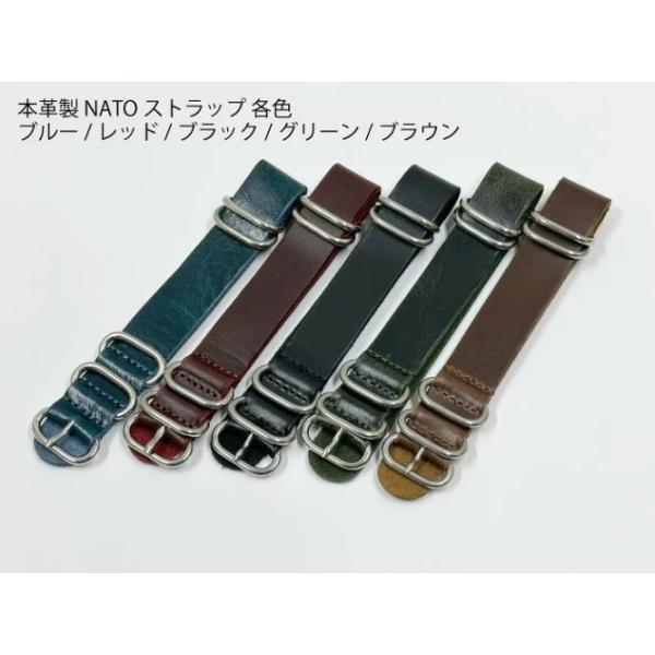 【商品詳細】ラグ幅：18mm/20mm/22mm/24mmベルト部：牛革尾錠：ステンレス製ベルトサイズ：約260mm（余り部分は折り返してリングに通す仕様）腕回り：約14cm〜22cmで調整可能付属品：ばね棒【商品説明】こちらは牛革を使用し...