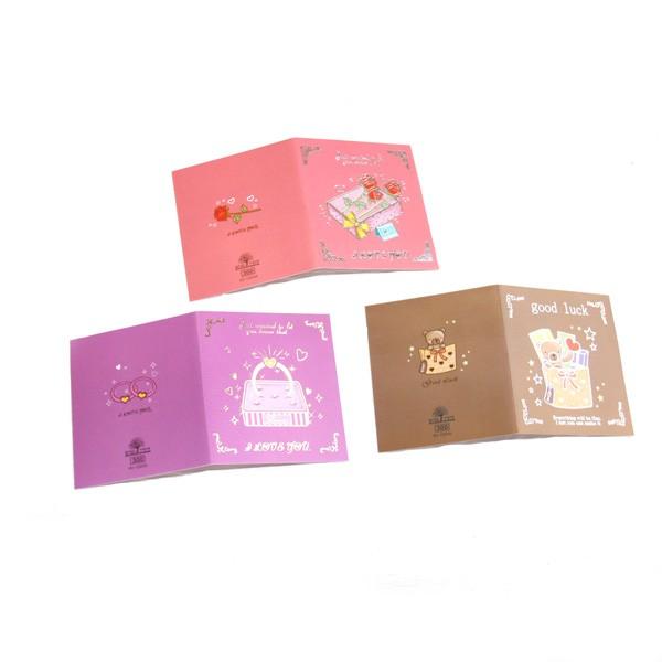 中面にもイラストあり背表紙にも同系イラスト入りフラワーアレンジメント等に 添えても素敵です パンチで穴を開けて、紐を通すと 贈り物のリボンなどに結わえることができます