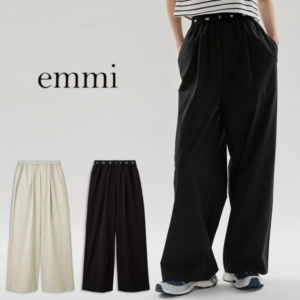 emmi WEAR エミ ウェアMovique アクティブイージーパンツ 撥水 UVカット 接触冷感 13wfp261082■詳　細■■Design大人気emmiロゴジャガードパンツに新素材が登場。よりアクティブにより心地よく過ごせるを叶え...