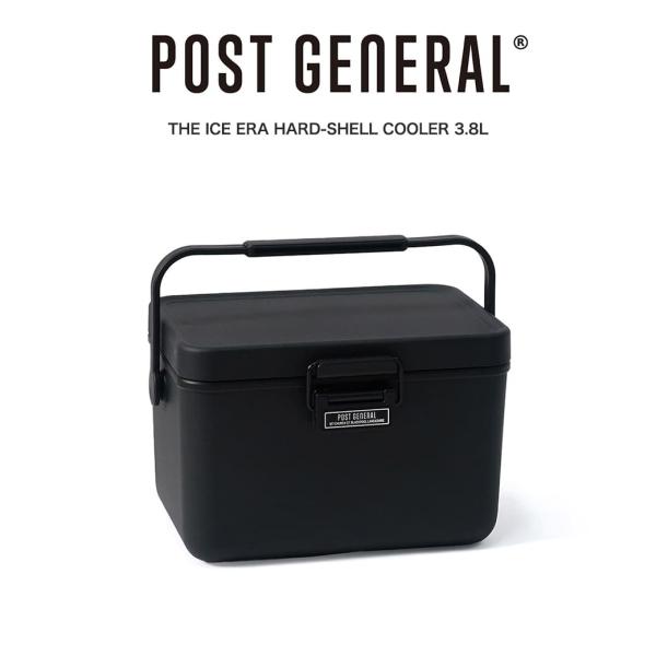 POST GENERAL(ポストジェネラル)THE ICE ERA HARD-SHELL COOLER 3.8L / アイスエラ ハードシェルクーラー 3.8L■詳　細■SIMPLE IS BEST.シボ入りの樹脂表面で、シンプルながらも存...