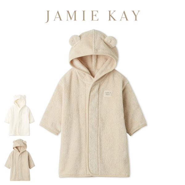 JAMIE KAY(ジェイミーケイ)パイピングくま耳タオルローブ jbct263900 ■　色　■OWHT(オフホワイト)BEG(ベージュ)■詳　細■【ギフトにもおすすめなタオルローブシリーズ】【Design/Styling】コットン100...