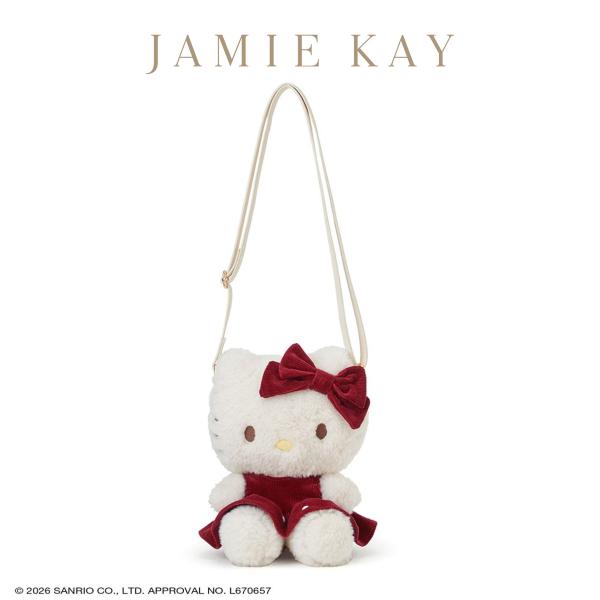JAMIE KAY(ジェイミーケイ)HELLO KITTY ぬいぐるみボアポシェット jkgb264950■詳　細■【HELLO KITTY 特別感たっぷりのぬいぐるみポシェット】【Design/Styling】ハローキティコラボレーション...