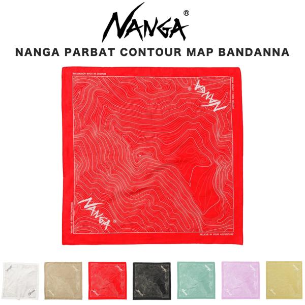NANGA ナンガNANGA PARBAT CONTOUR MAP BANDANNAナンガ パルバット コントアーマップ バンダナ■素　材■コットン100%■サイズ■FREEサイズ : 53cm×53cm■　色　■・BEIGE(ベージュ) ...
