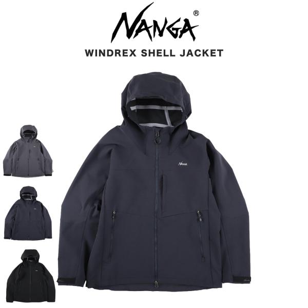NANGA ナンガWINDREX SHELL JACKETウィンドレックス シェルジャケット■商品説明■悪天候にもアクティブシーンにも対応する高機能ソフトシェルジャケットNANGAオリジナルの高機能素材「WINDREX」を採用したソフトシェ...