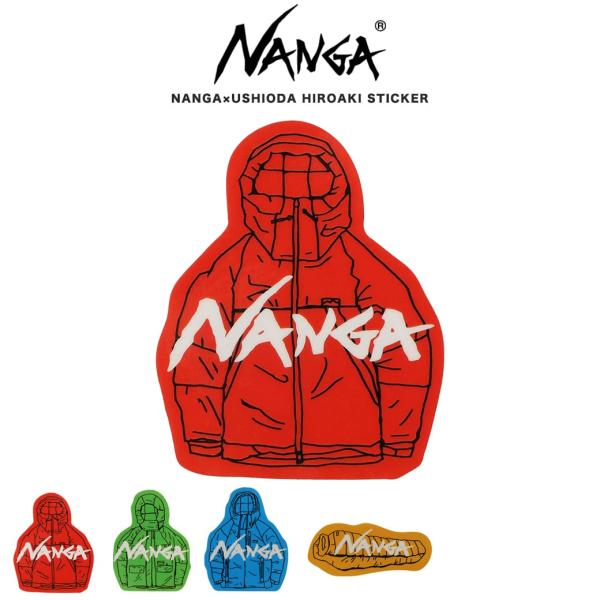 NANGA ナンガ NANGA×USHIODA HIROAKI STICKER ナンガ×ウシオダヒロアキ ステッカー■サイズ■FREE：5.9×7.3cm■　色　■AURORALEVEL7AURORA LIGHTLEVEL8■詳　細■定番の...