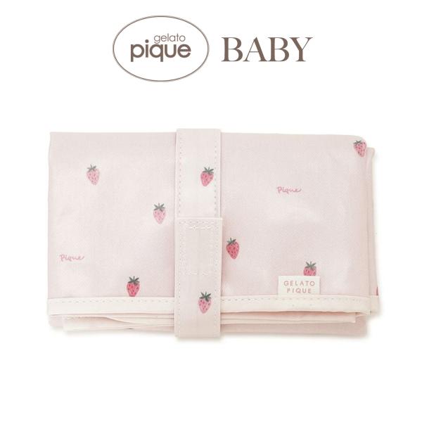 gelato pique baby(ジェラートピケ ベビー)BABY ストロベリー柄おむつシート pbgg261721■詳　細■【春のお出かけに最適な小さなストロベリー柄のおむつシート】【Design/Styling】春が旬の可愛いフルーツ...