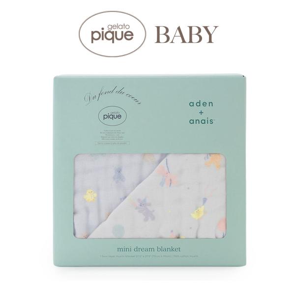 gelato pique baby(ジェラートピケ ベビー)aden + anais BABY リバーシブルブランケット ミニ アニバーサリー・ぬいぐるみ BOX付き pbgg263119 ■素　材■本体:コットン100%■サイズ■FREE...