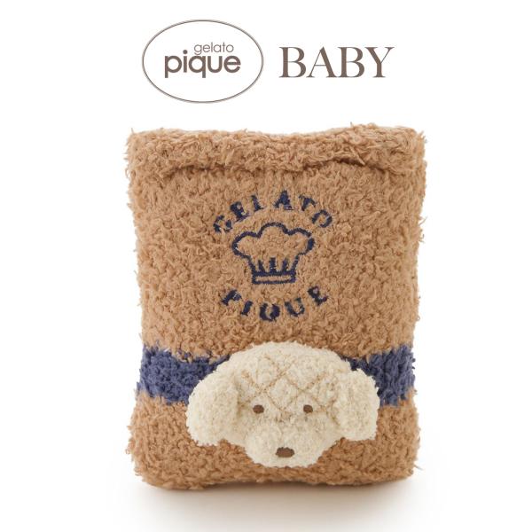 gelato pique BABY【ジェラートピケ ベビー】BABY べビモコアニマルブレッドラトル pbgg264540■詳　細■【紙袋入りのメロンパンをイメージしたBABYラトル】【Design/Styling】可愛い動物たちの焼き立て...