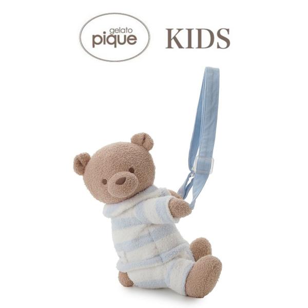 gelato pique【ジェラートピケ】KIDS エアリーモコベアポシェット pkgb261627■詳　細■【抱きつきベアが愛おしいエアリーモコKIDSポシェット】【Design/Styling】gelato piqueらしいパステルカラ...