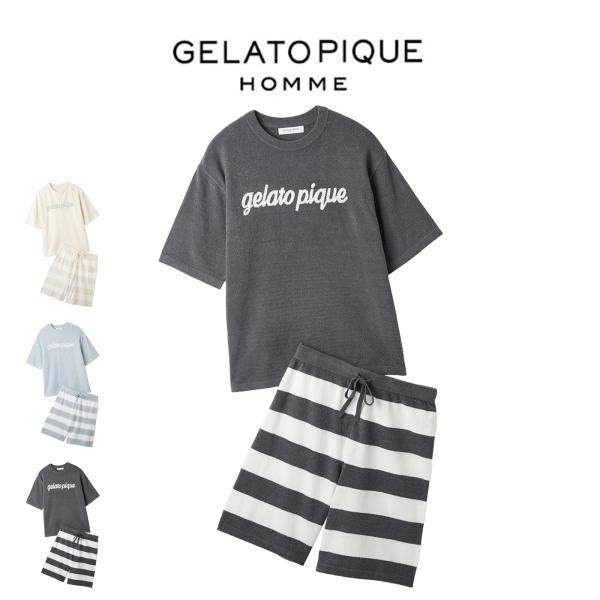GELATO PIQUE HOMME (ジェラートピケ オム)スムーズィーliteセットアップ pmnt262939■詳　細■【スムーズィーライトのシンプルなセットアップ】【Design/Styling】薄手で軽やかな素材感の’スムーズィー...