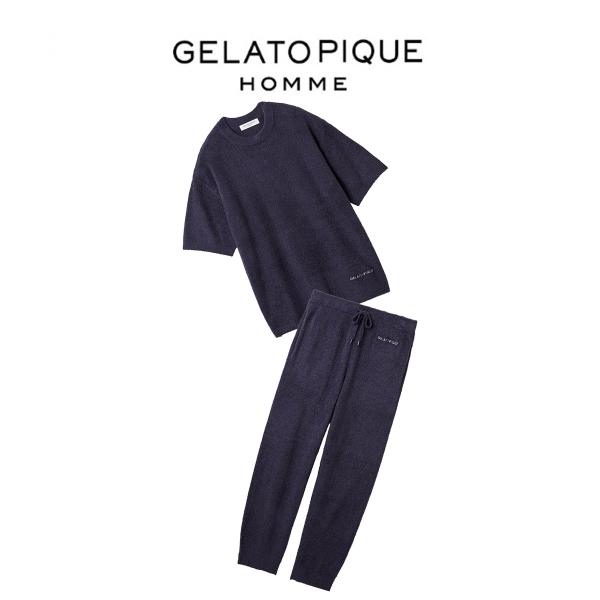 GELATO PIQUE HOMME (ジェラートピケ オム)IFMC. スムーズィープルオーバー&amp;ロングパンツ■素　材■プルオーバー:ナイロン100%/リブ部分:ナイロン99%、ポリウレタン1%パンツ:ナイロン100%/リブ部分:...