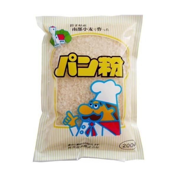 パン粉 200gです。料理や製菓、衣・とろみ付けなど、商品名に記載された用途で使用できる粉類・乾物です。