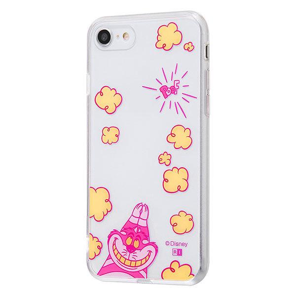iPhone SE 第3世代 第2世代 SE3 SE2 iPhone 8 7 ケース ハードケース ハイブリッド ディズニーキャラクター ハイブリッド Clear Pop チェシャ猫 カバー アイホン アイフォンケース スマホケース(C) ...