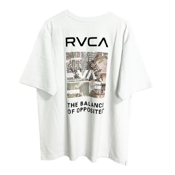 肌触り滑らかなコットン100％で仕立てたクルーネックTシャツ。左胸にRVCAロゴをワンポイントで配し、背面にはビッグサイズでボックスロゴをプリントしました。タウンユースに最適なやや大きめのサイズで、トレンド感ある着こなしを演出します。サイズ...