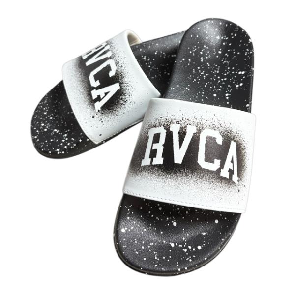 足の甲ストラップにRVCAロゴをスプレーアート調にプリントしたスライドサンダル。素材には耐候性、撥水性のあるシンセティックレジンを使用しました。土踏まずや指先の形状に合わせたフットベッドで足入れがスムーズです。アウトソールにはネームロゴを取...