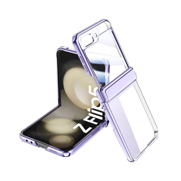 対応電話モデル Samsung Galaxy Z Flip5 / docomo SC-54D / au SCG23 用 バネ型ヒンジ付きケース。※ご注意：本製品はGalaxy Z Flip5だけに適用するので、お買い求めの機種を確認してから...