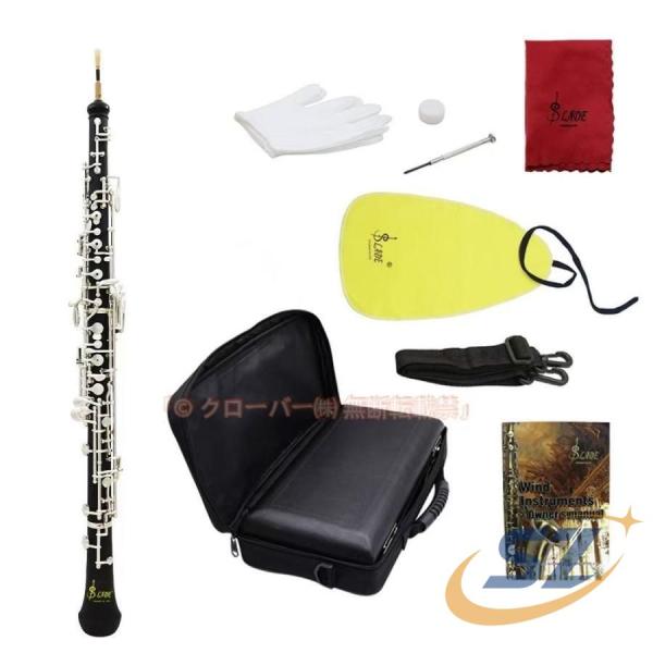 ご注意ください、特価商品、返品交換は不可です。楽器はの音を出すために調律が必要です。取り扱いの分からないお客様はご購入はご遠慮願います。"トーン：Cキー人間工学に基づいた設計で、快適な操作性を実現しています。地球にやさしい新素材オーボエ割れ...