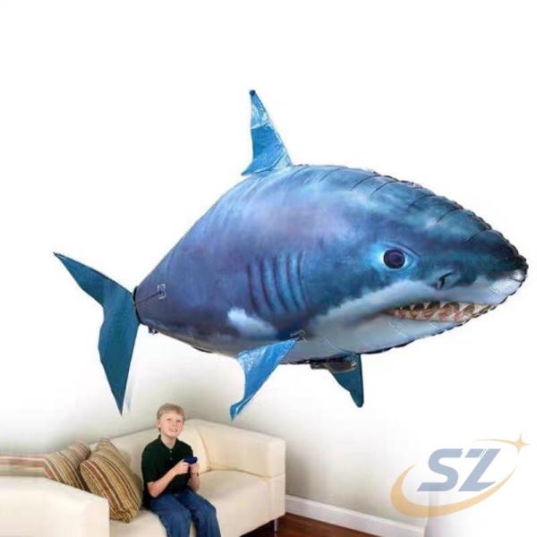 サメ バルーン 浮遊 ラジコン RC クマノミ リモコン フライング エアフィッシュ 魚のおもちゃ キッズ 浮くリモコンで浮遊するバルーンはサメとカクレクマノミの2タイプ！迫力のビックサイズです。お子様のおもちゃ、友人をおどろかしたり、親子...