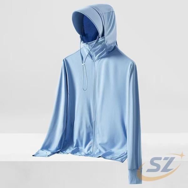 ラッシュガード  UVカット  男の子 女の子 日焼け止め服 接触冷感 紫外線対策 冷房対策フード付き 長袖 日焼け止め ひんやりタッチ 涼しい UPF50+
