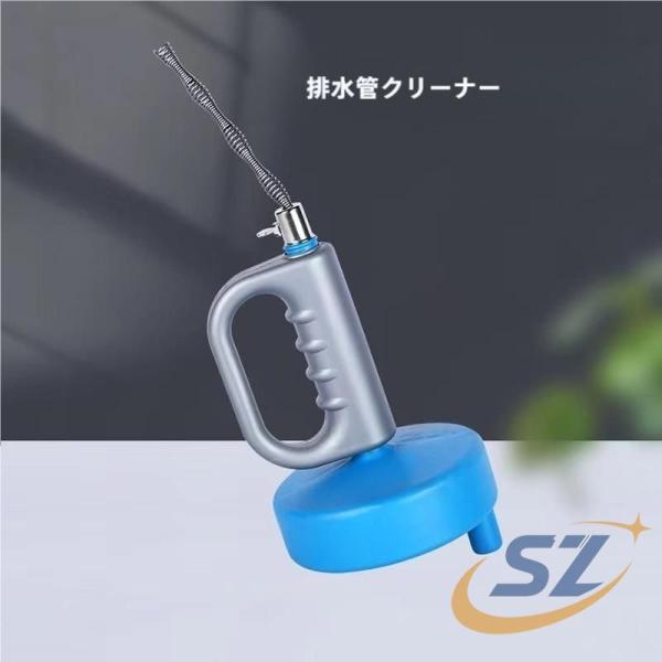 パイプクリーナー 排水管 詰まり ワイヤー 10m ブラシ 回転式 パイプブラシ 5本付き 排水口 水回り 詰まり解消 掃除 洗浄 つまり クリーナー 洗面所 トイレ 便利材質：ワイヤ簡単操作/ワンクリックでオン簡単なオーバベンド/恐れのな...